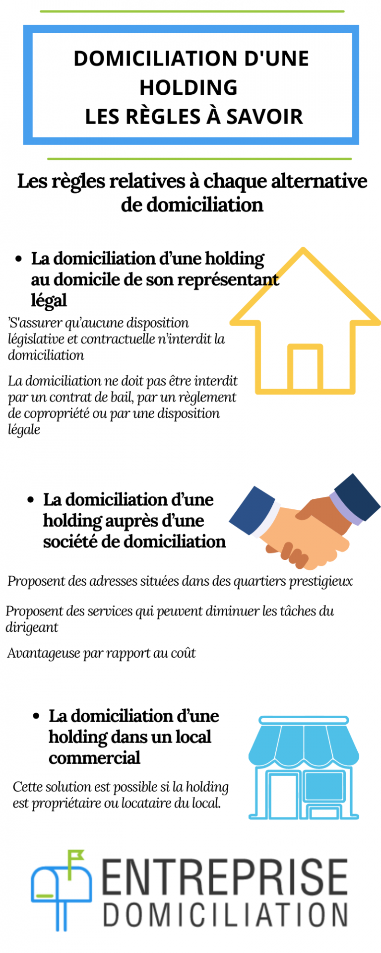 Tout comprendre sur la domiciliation d'une holding